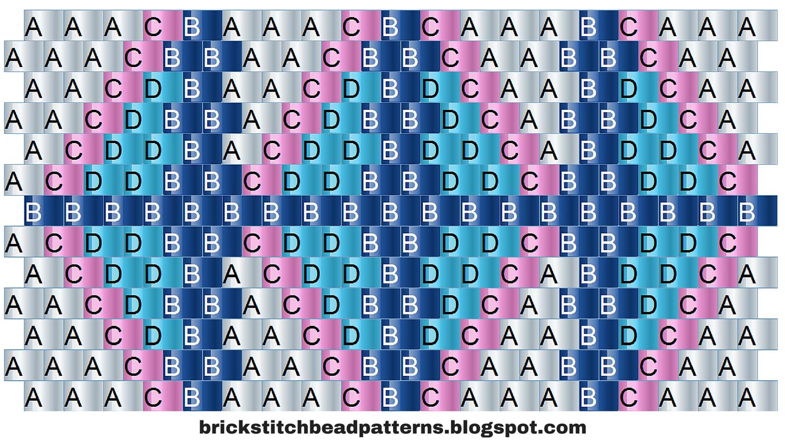 Brick Stitch Bead Patterns Journal: #13 Free Brick Stitch Pony Bead ...