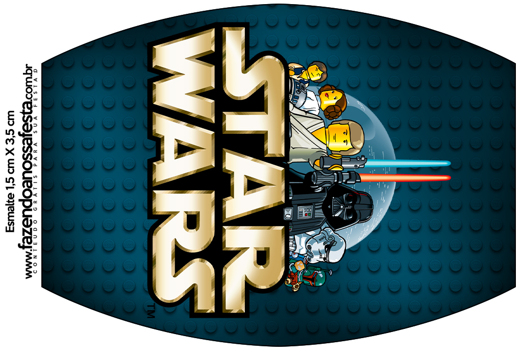 Star Wars Lego: Free Printable Candy Bar Labels. - Oh My Fiesta! for Geeks