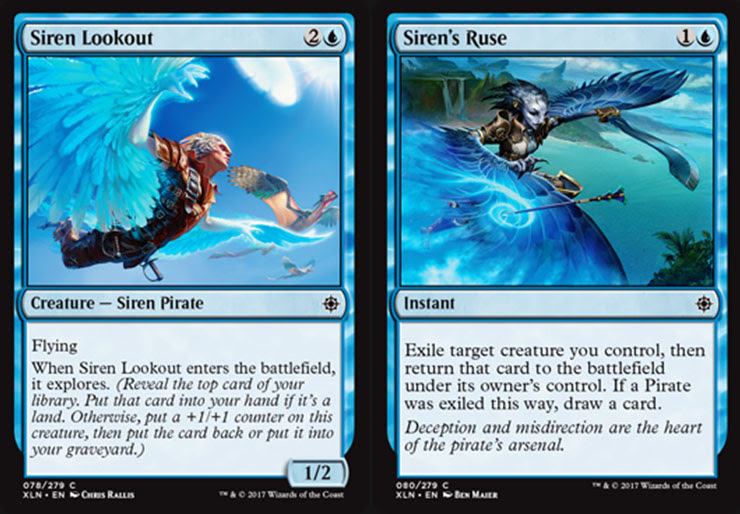 Magic the Gathering Adventures: Ixalan Set Review: Blue