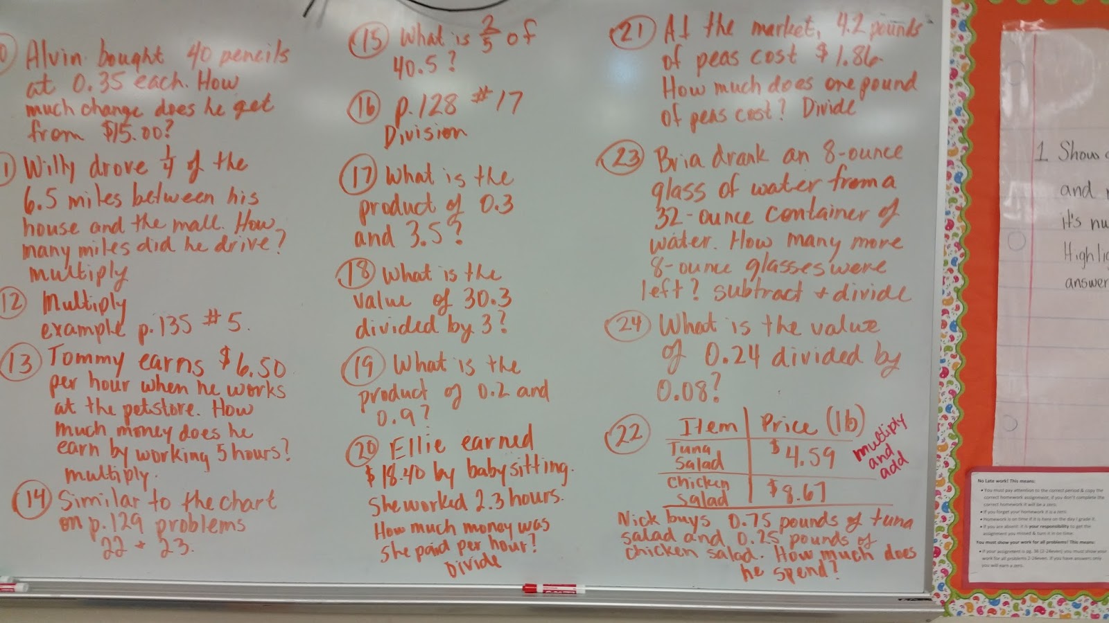 Mrs. Negron 6th Grade Math Class: Notes for Module 5 Test (regular)