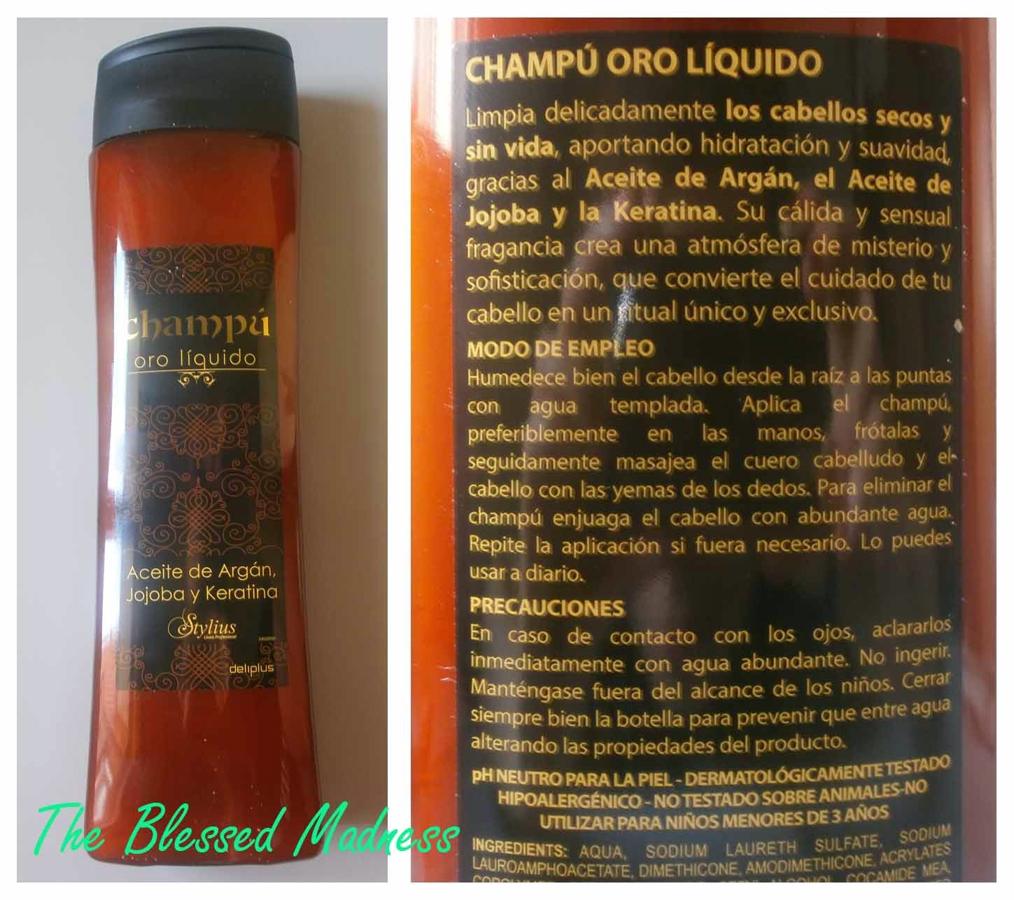 THE BLESSED MADNESS: Gama Oro Líquido - Deliplus