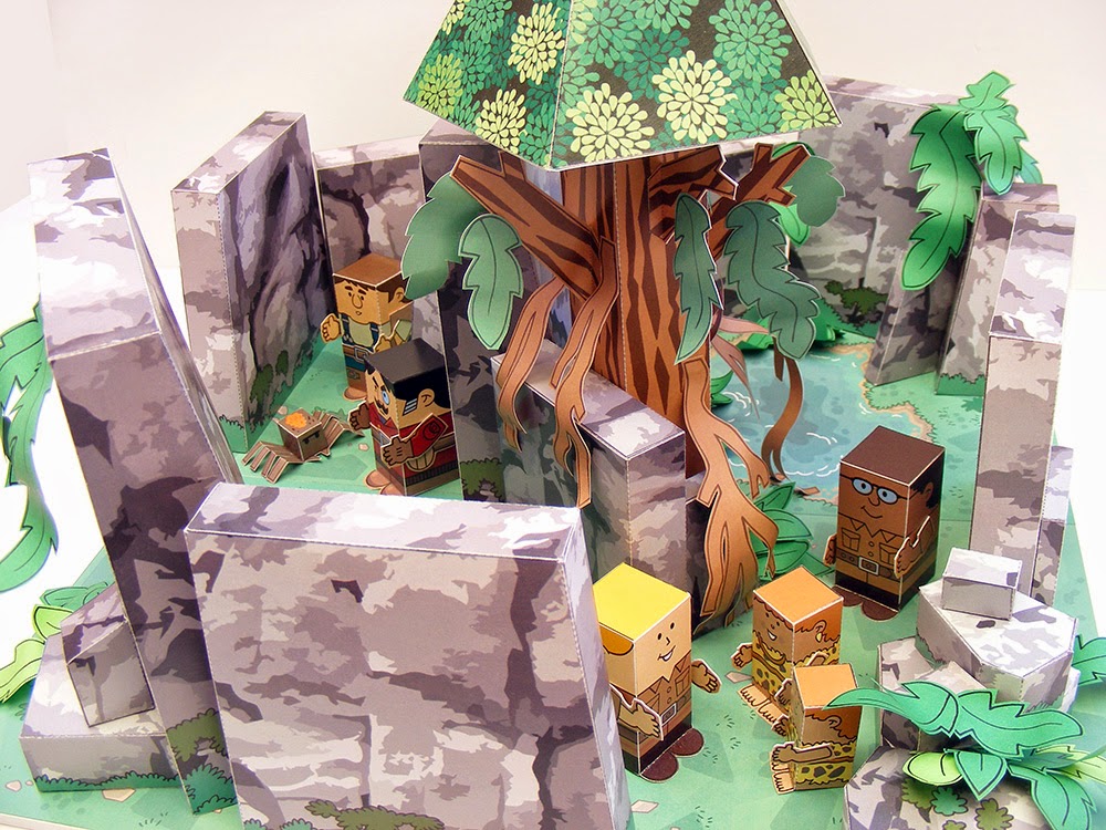 My Little House: Dino MiniWorld Play Set - AVAILABLE TO DOWNLOAD