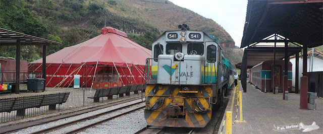 Trem da Vale - Ouro Preto a Mariana - E aí, férias!