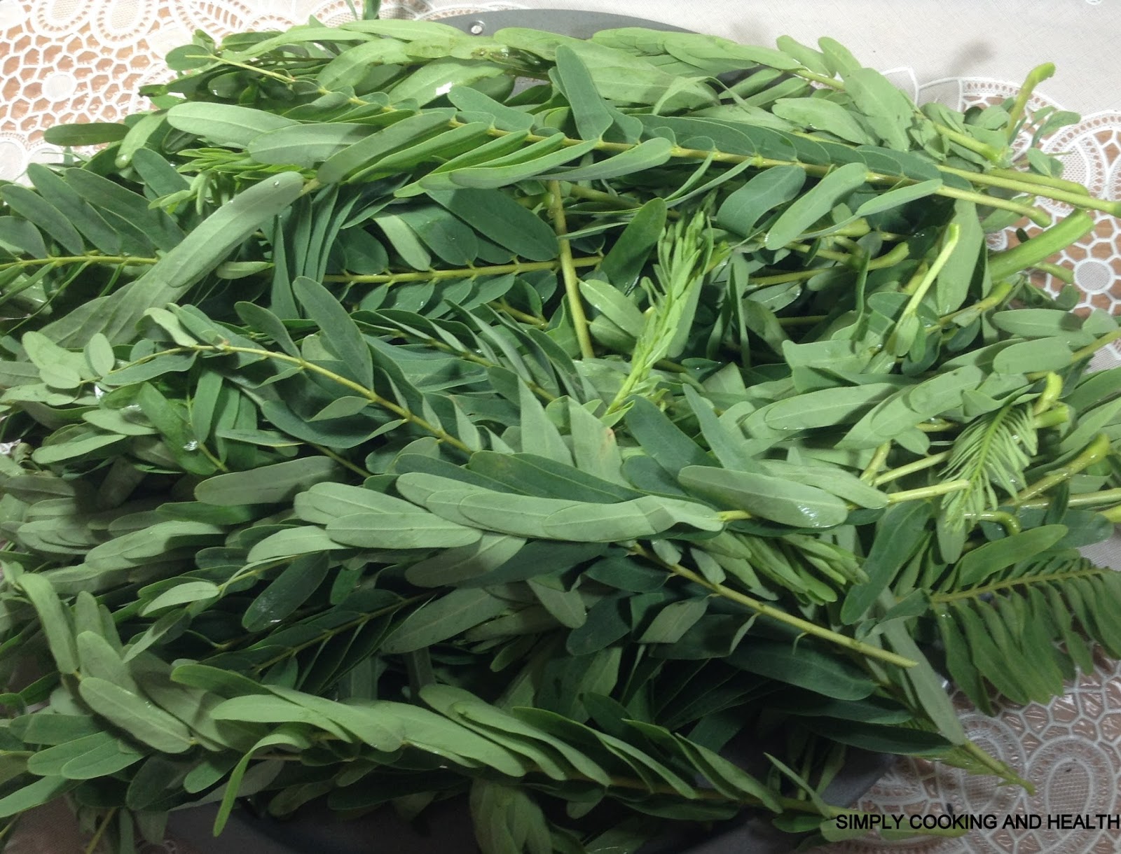 Simply Cooking and Health: August tree leaves stir fry with grated ...