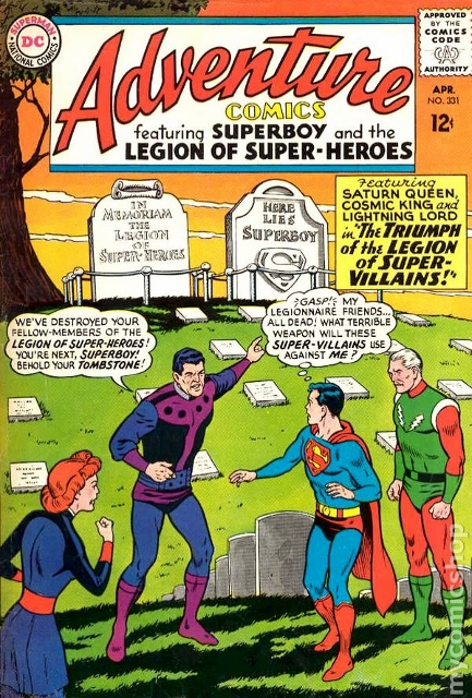 The Legion of Super Bloggers! : TOS: Adventure Comics #331
