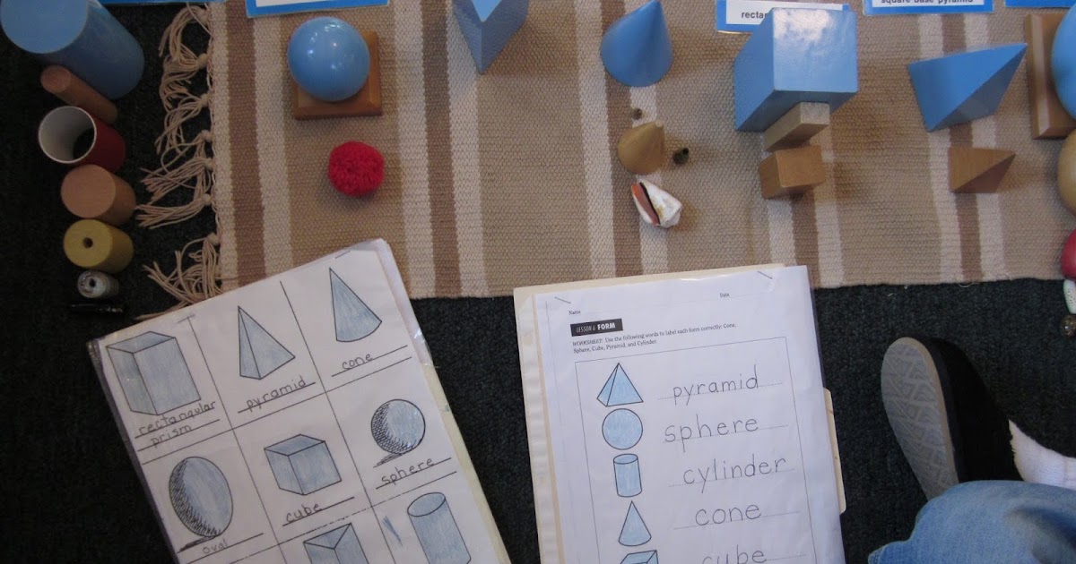 Inspired Montessori, Reggio Loose Parts, and Children's Art : Geometric ...