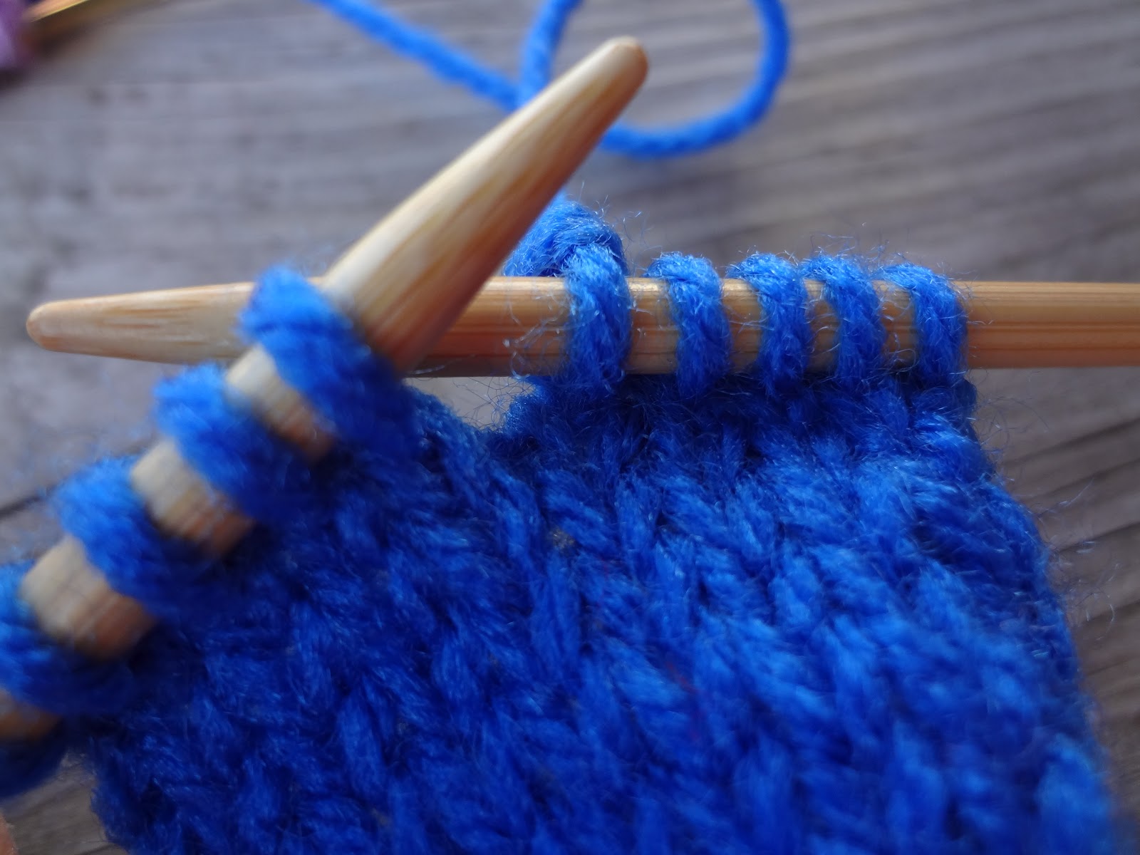 Fiber Flux: How to Work The Knit Stitch