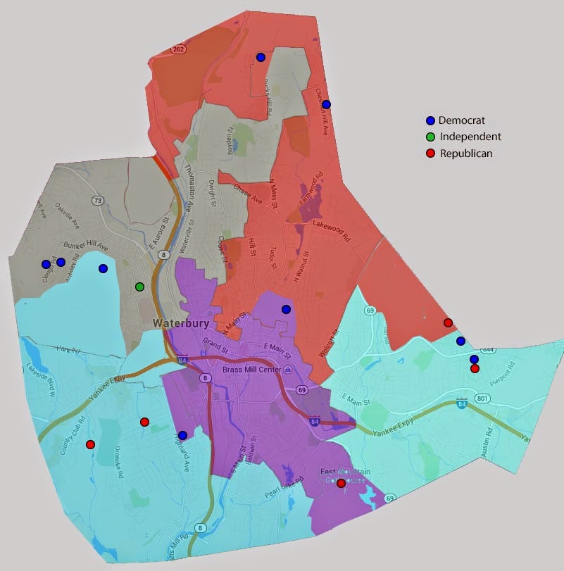 Waterbury Thoughts: Drawing Up the New Districts