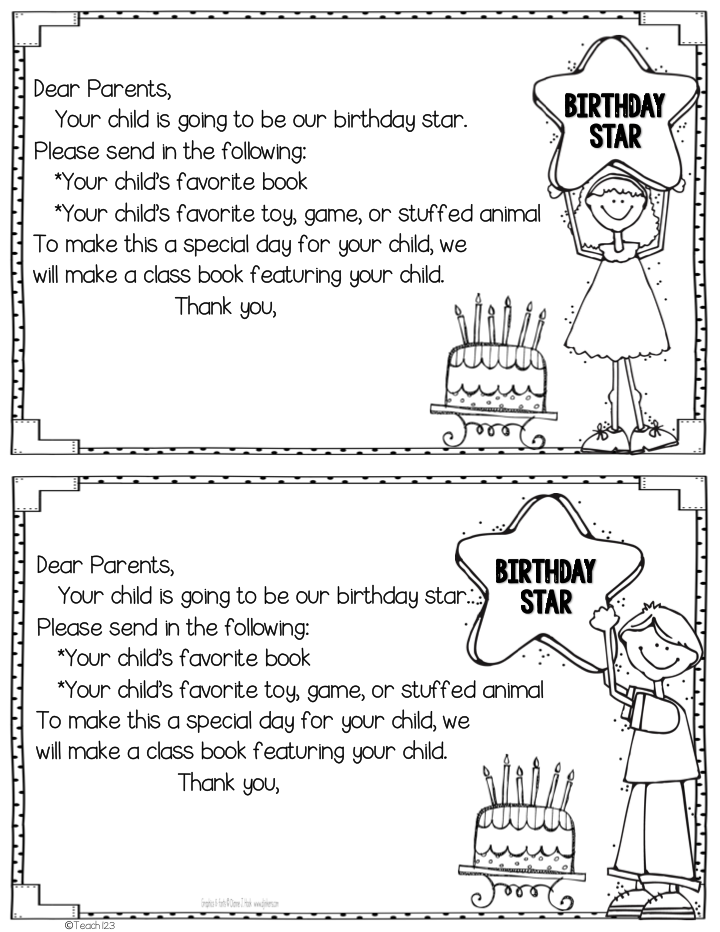Celebrating Birthdays at School - Owl-ways Be Inspired