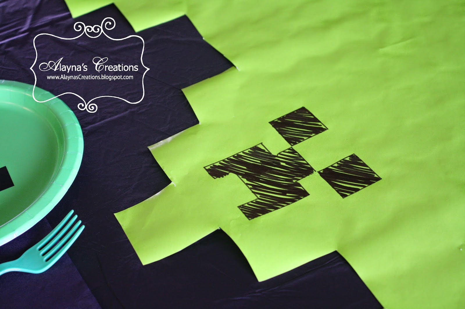 Alayna's Creations: Minecraft Birthday Party