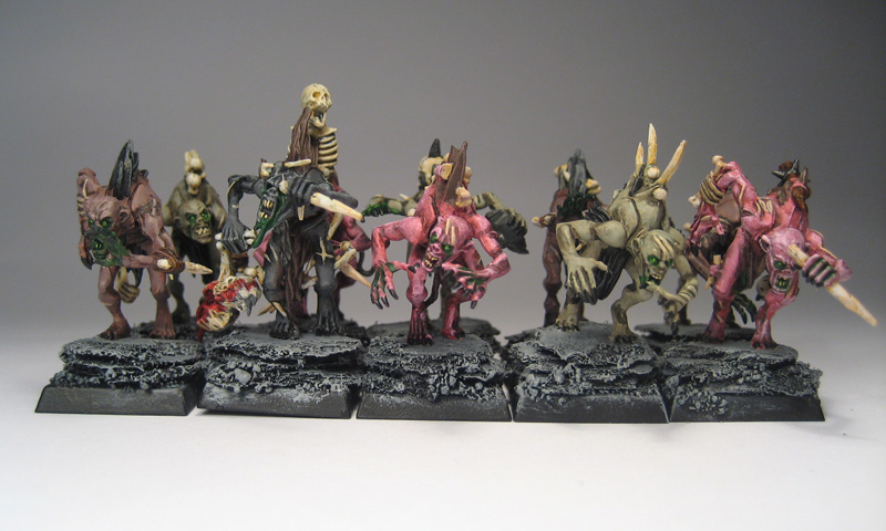 Miniatures Art Team: crypt ghouls