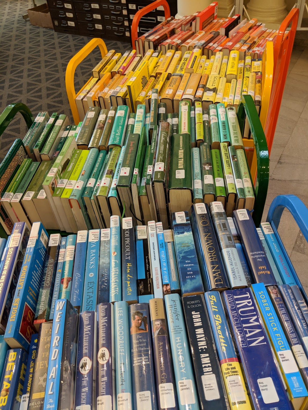 W. 11th & Bluff: Announcing a New Shelving System at Carnegie-Stout ...