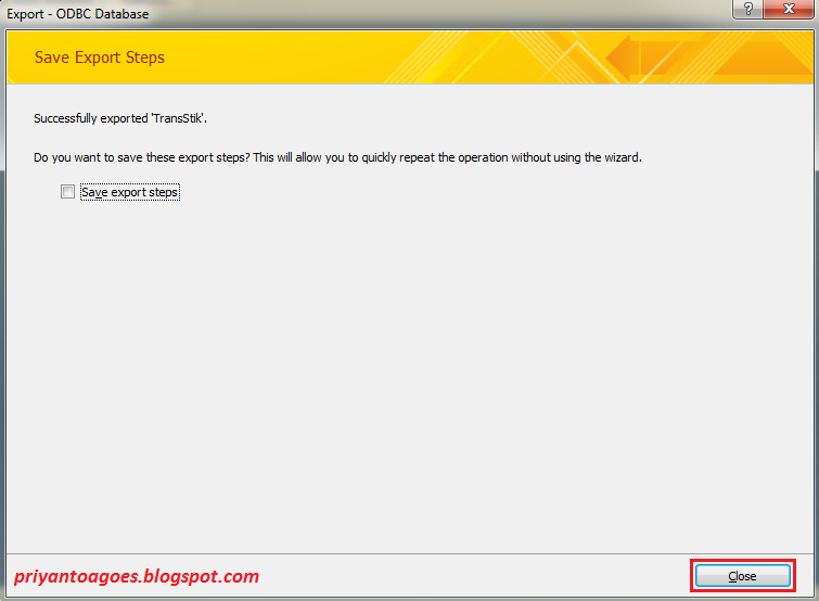 Cara mudah migrasi Database Access ke SQL Server