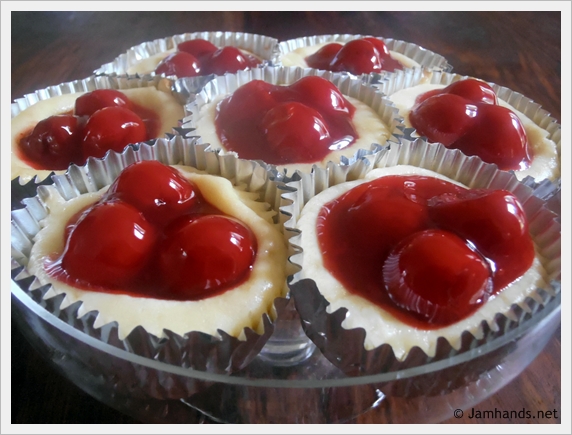 Cherry Cream Cheese Tarts