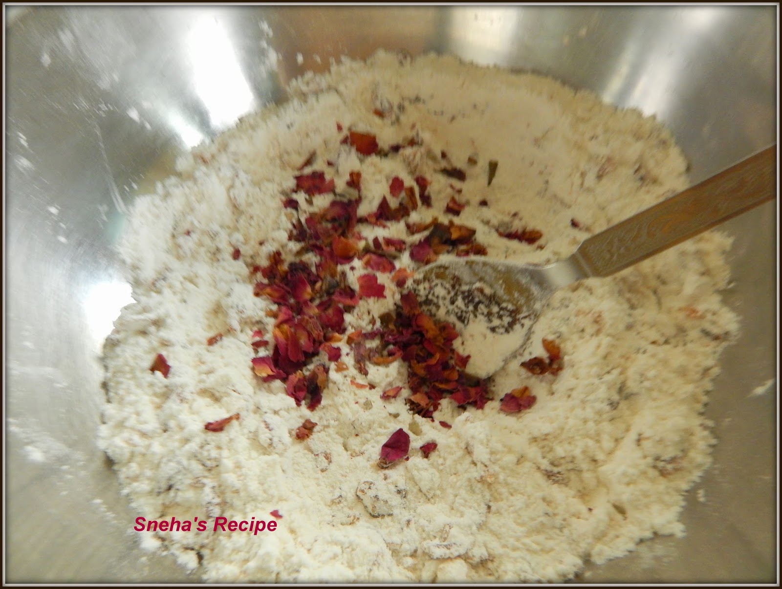 Eggless Gulkand Bundt Cake#BundtBakers - Sneha's Recipe