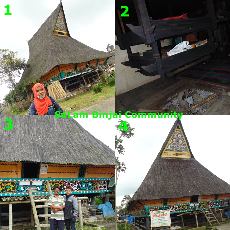 Rumah Gerga,Rumah Raja Desa Lingga ~ Keindahan Wisata Alam Sumatera Utara