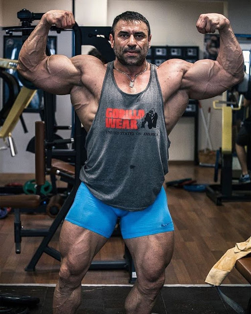 world bodybuilders pictures: turk bodybuilder Bilgehan Koç