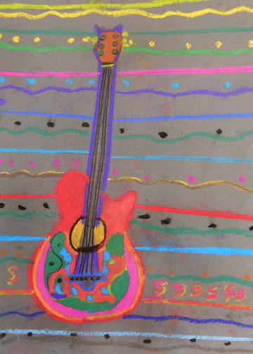 bitz n' bytz ......: Elementary Students Pastel and Watercolor Musical ...