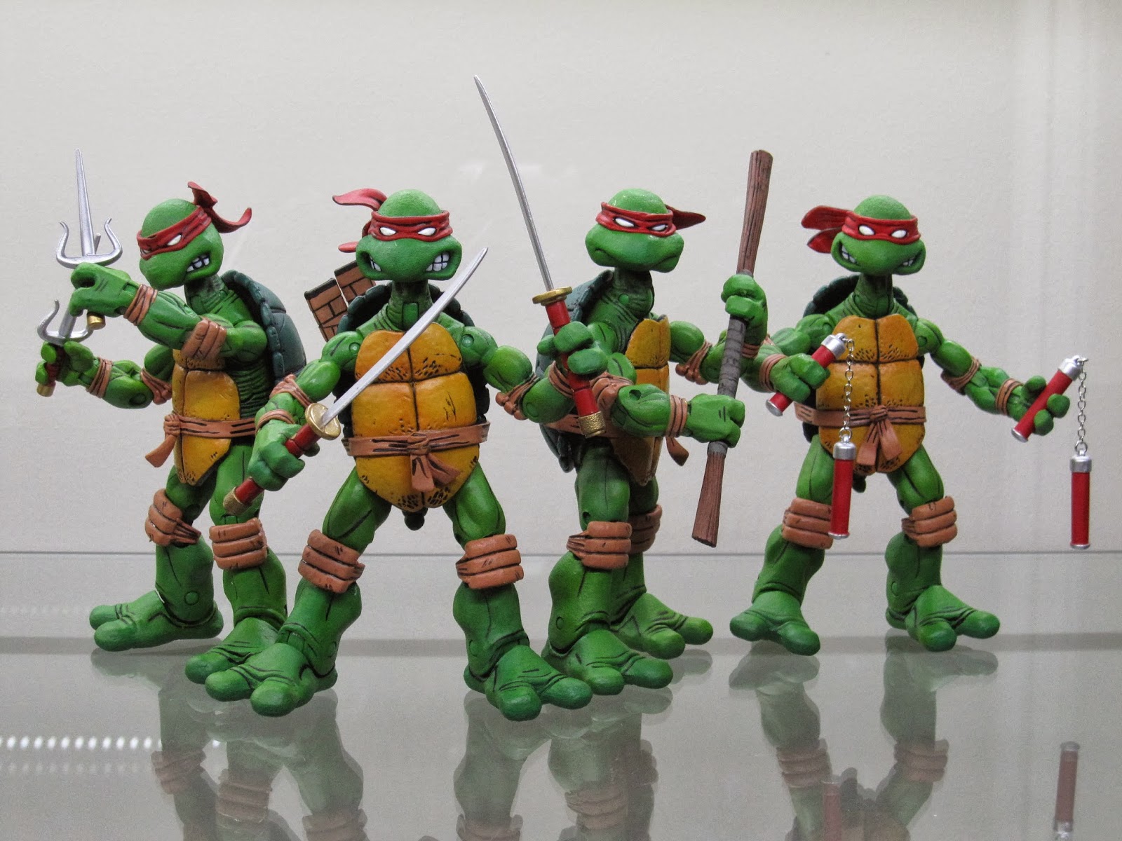 Kool Kollectibles: NECA Teenage Mutant Ninja Turtles 4-pack!!!