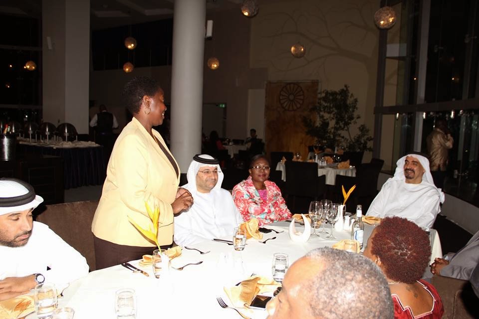 A dinner reception to welcome the Chairman of Nakheel to Tanzania, Hon ...