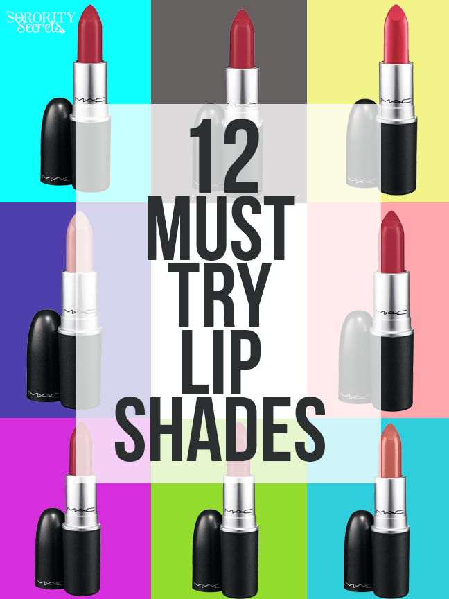 The Sorority Secrets: 12 Must Try Lip Shades The Sorority Secrets: 12 Must Try Lip Shades