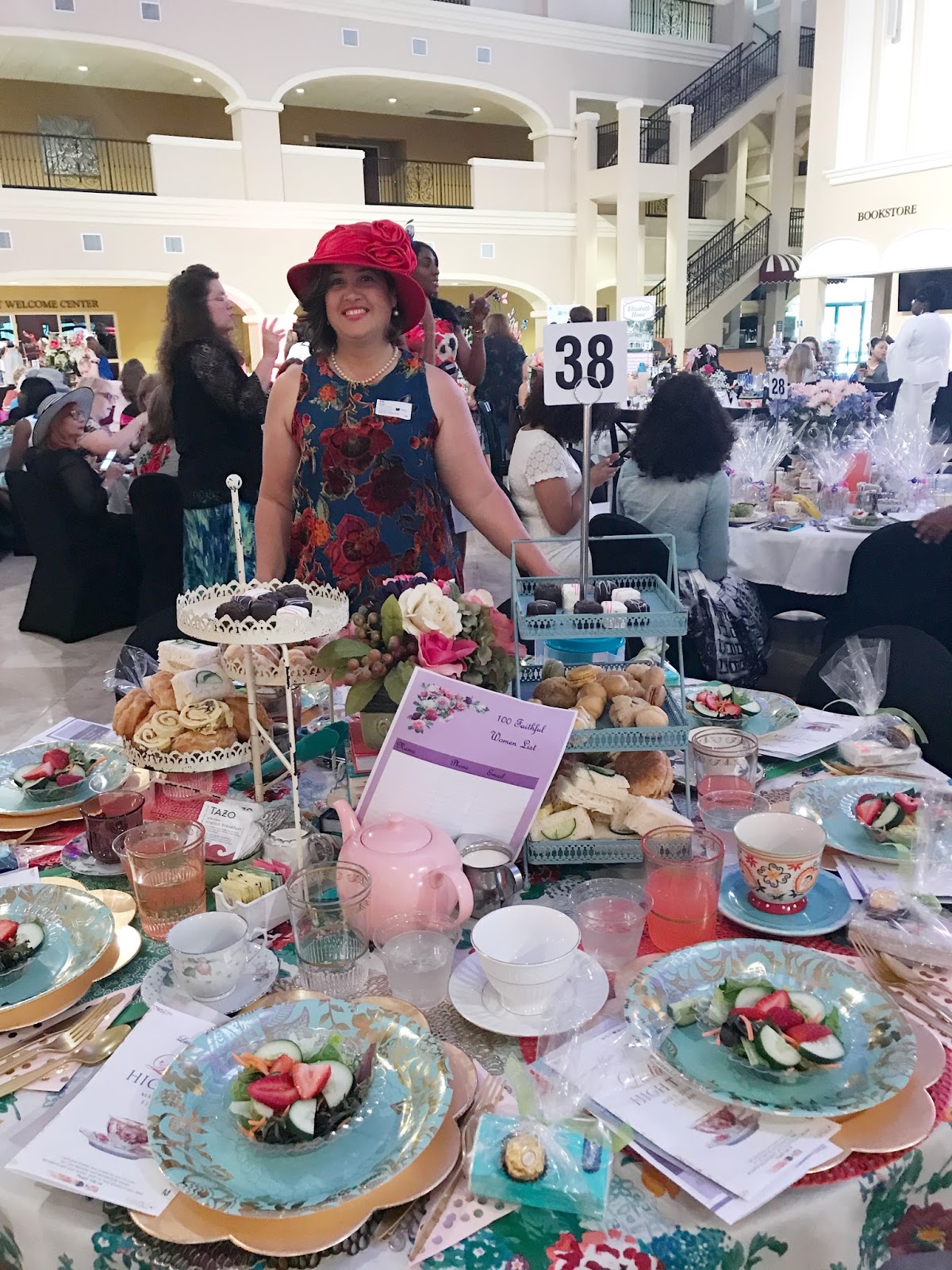My First Ladies High Tea [The Color Wheel Gallery]