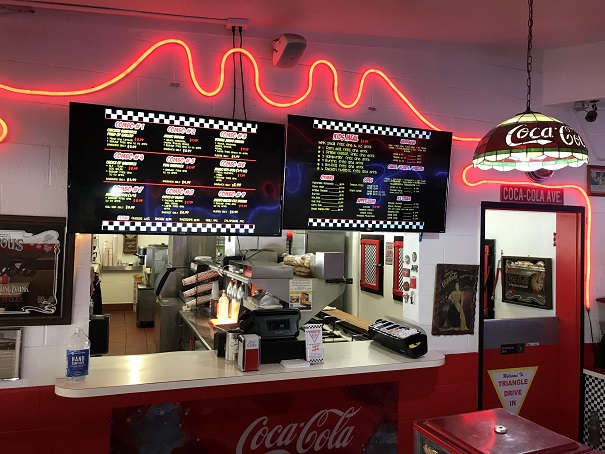 TRIANGLE BURGERS DRIVE IN--Fresno's vintage burger joint is a jewel