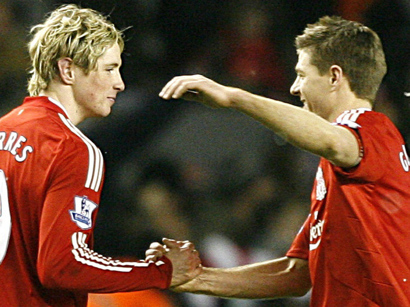 Top Football Players: Steven Gerrard and Torres