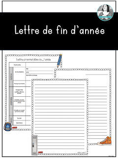 Situation d'écriture de fin d'année