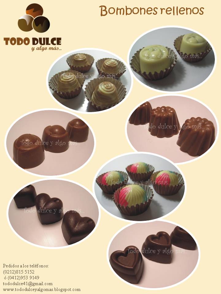 TODO DULCE y algo más...: Bombones rellenos
