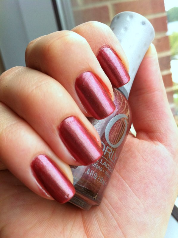 Life in vivid colors by Maria TwosRuse: Fiery brick red with Orly Take ...