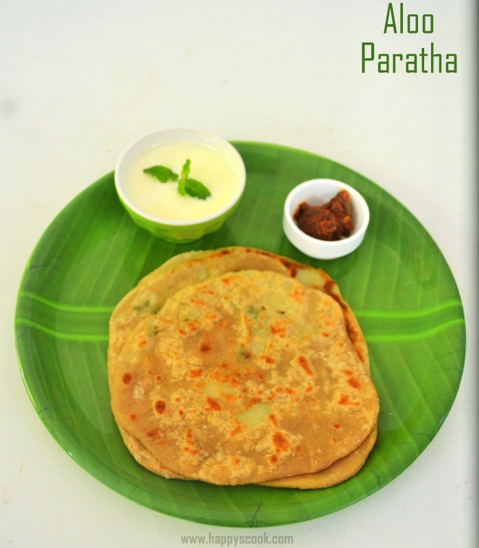 Aloo Paratha Recipe | Paratha with Potato Stuffing | Happy's Cook