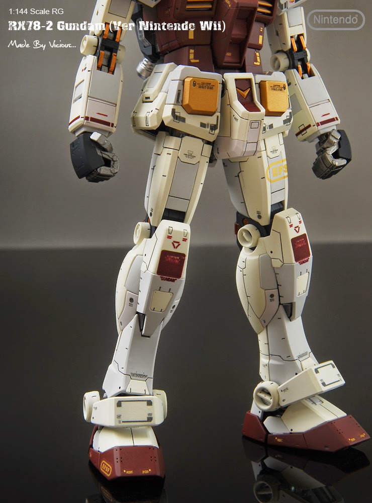 Custom Build: RG 1/144 RX-78-2 Gundam "Nintendo Colors ver."