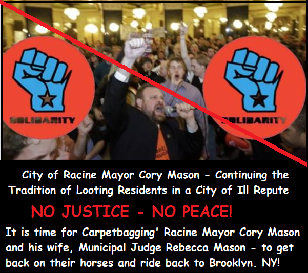 JT IRREGULARS: City of Racine Mayor Cory Mason is made in NEW YORK CITY!