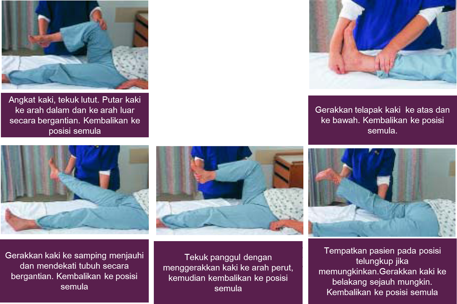 Sistem Muskuloskeletal: LATIHAN RENTANG GERAK SENDI - RANGE OF MOTION (ROM)