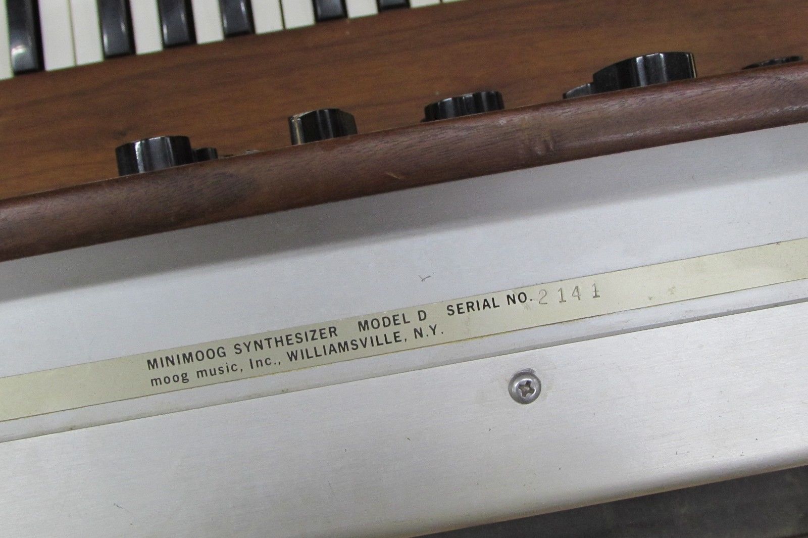 MATRIXSYNTH: 1970's Moog Minimoog Model D Keyboard Synthesizer SN 2141