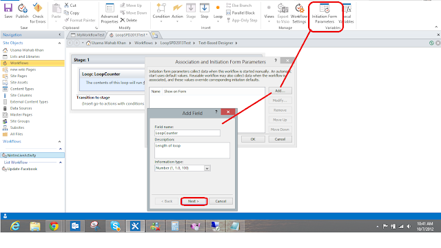 Usama Wahab Khan: Create SharePoint 2013 Workflow Loop By Using ... Usama Wahab Khan: Create SharePoint 2013 Workflow Loop By Using ...