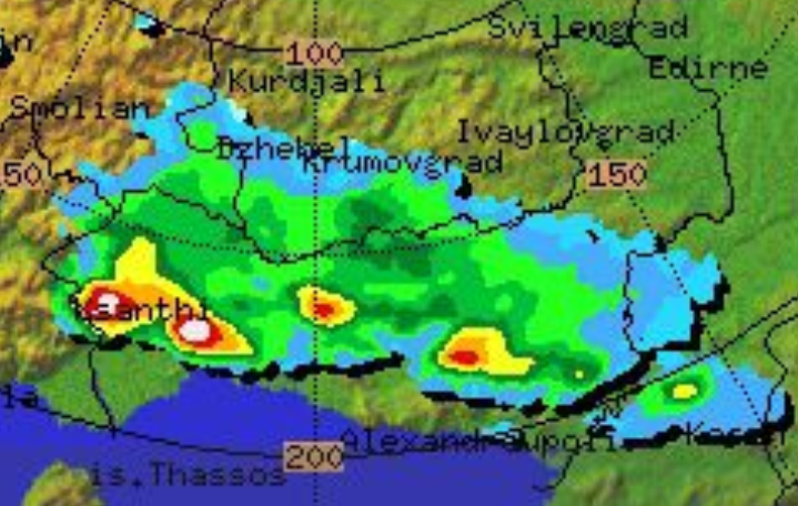 Weather News: ΤΩΡΑ-Ισχυρη καταιγιδα στην Ξανθη!