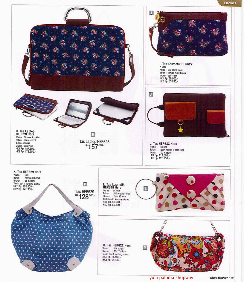 Yu`a Paloma Shopway: Katalog 24. Tas & Dompet Wanita