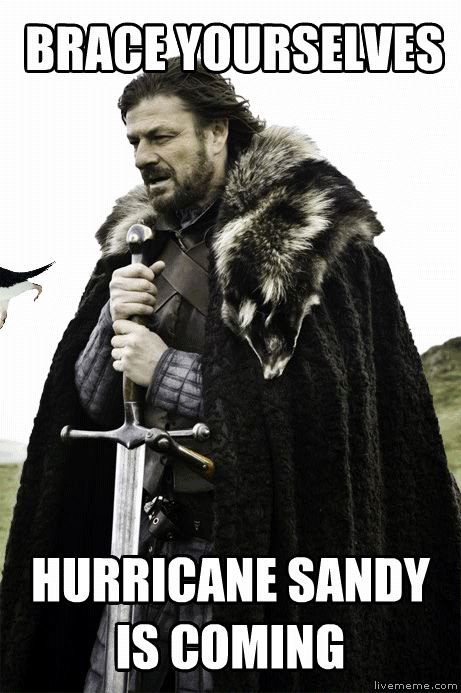 Post It Politics: Hurricane Sandy Hits the Internet