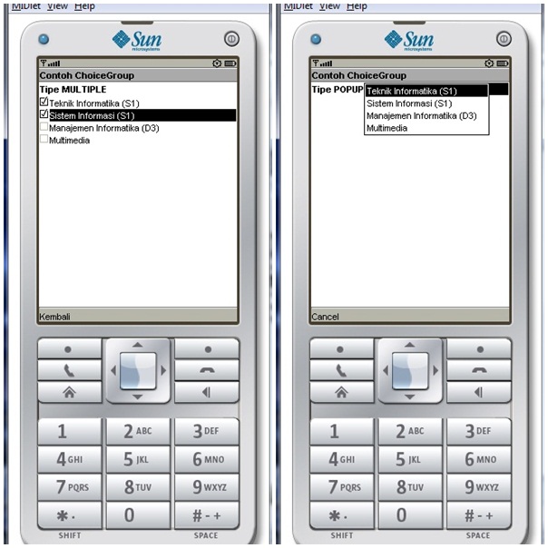 Java Mobile Edition (J2ME) - Acortz'08 Technology