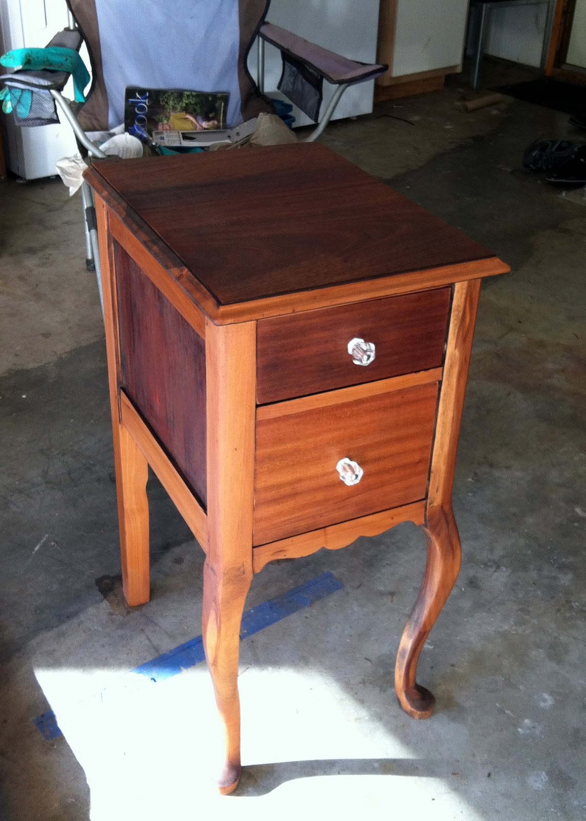 The life of a not so desperate housewife: Bedside table transformation!