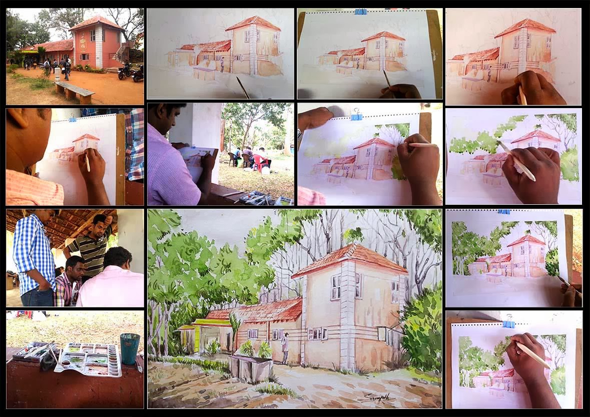 Samjith Shankar Illustration: Watercolor Paintings