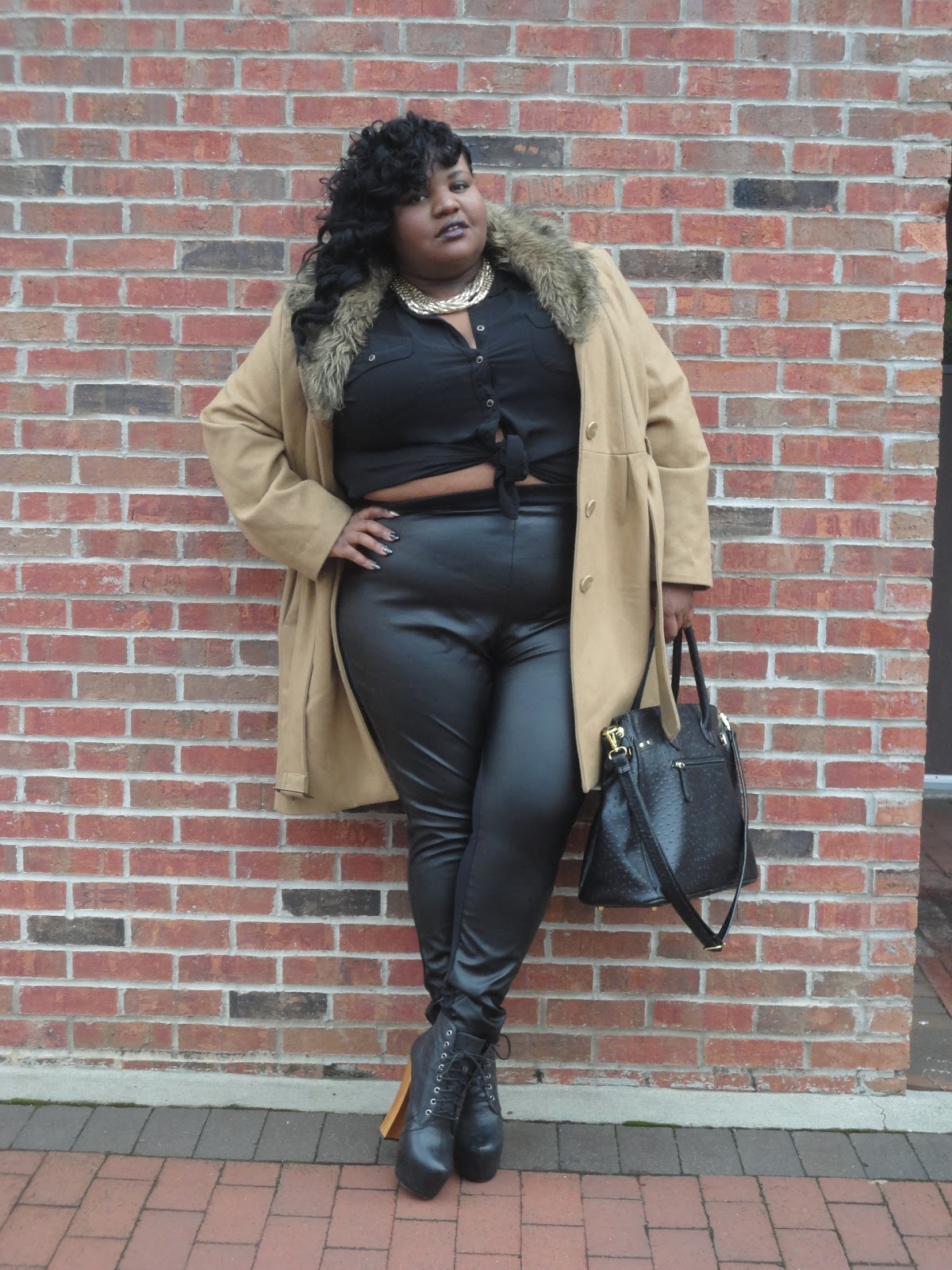 Sexy, Edgy, Christmas OOTD | KURVACIOUSBELLA