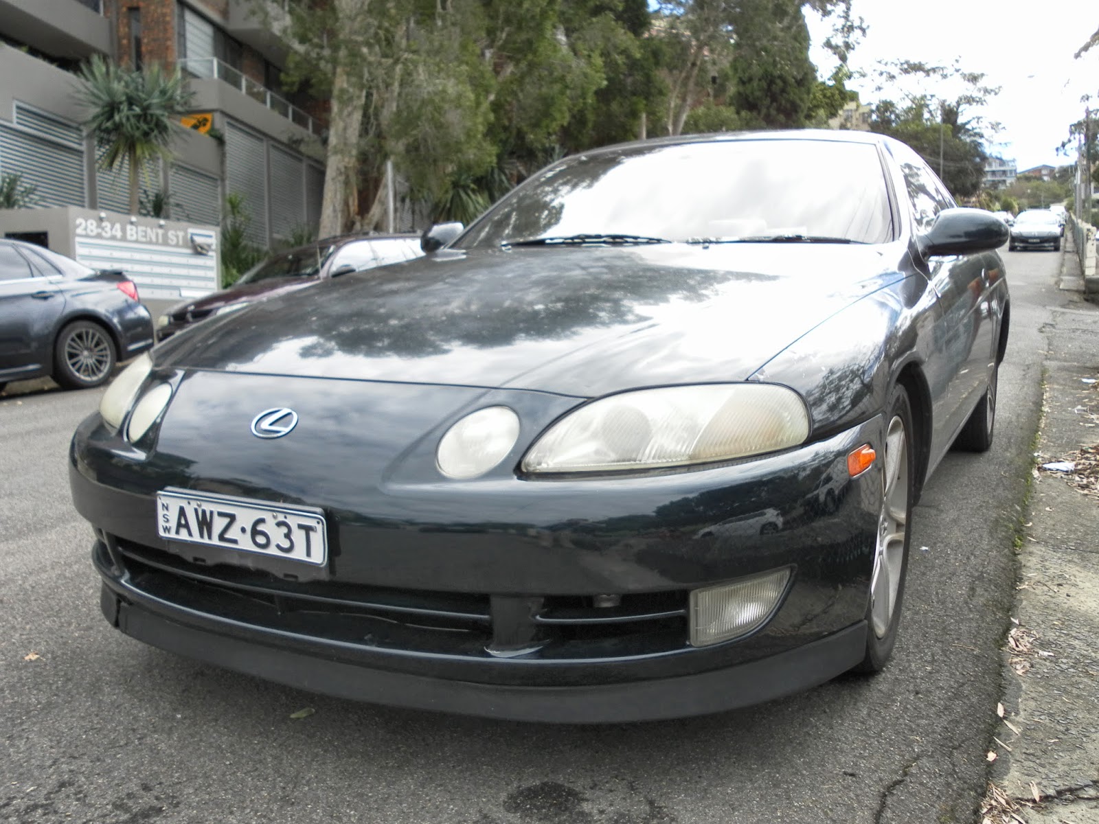 Aussie Old Parked Cars: 1991 Lexus SC 400 (Z30)