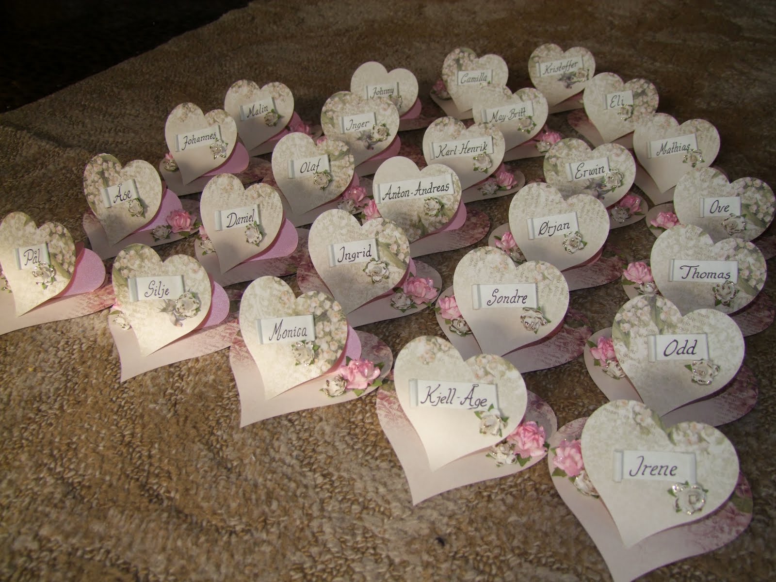 KORT & GODT: Bordkort Konfirmasjon