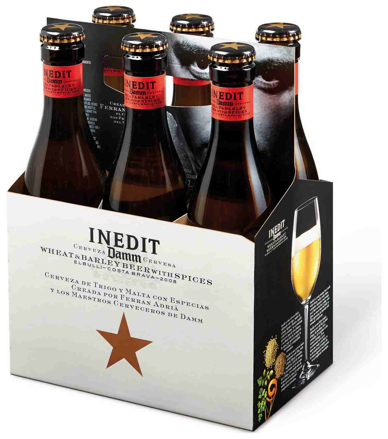 Distribuidora VLA: Estrella Damm Inedit 330 ml , presentación six ...