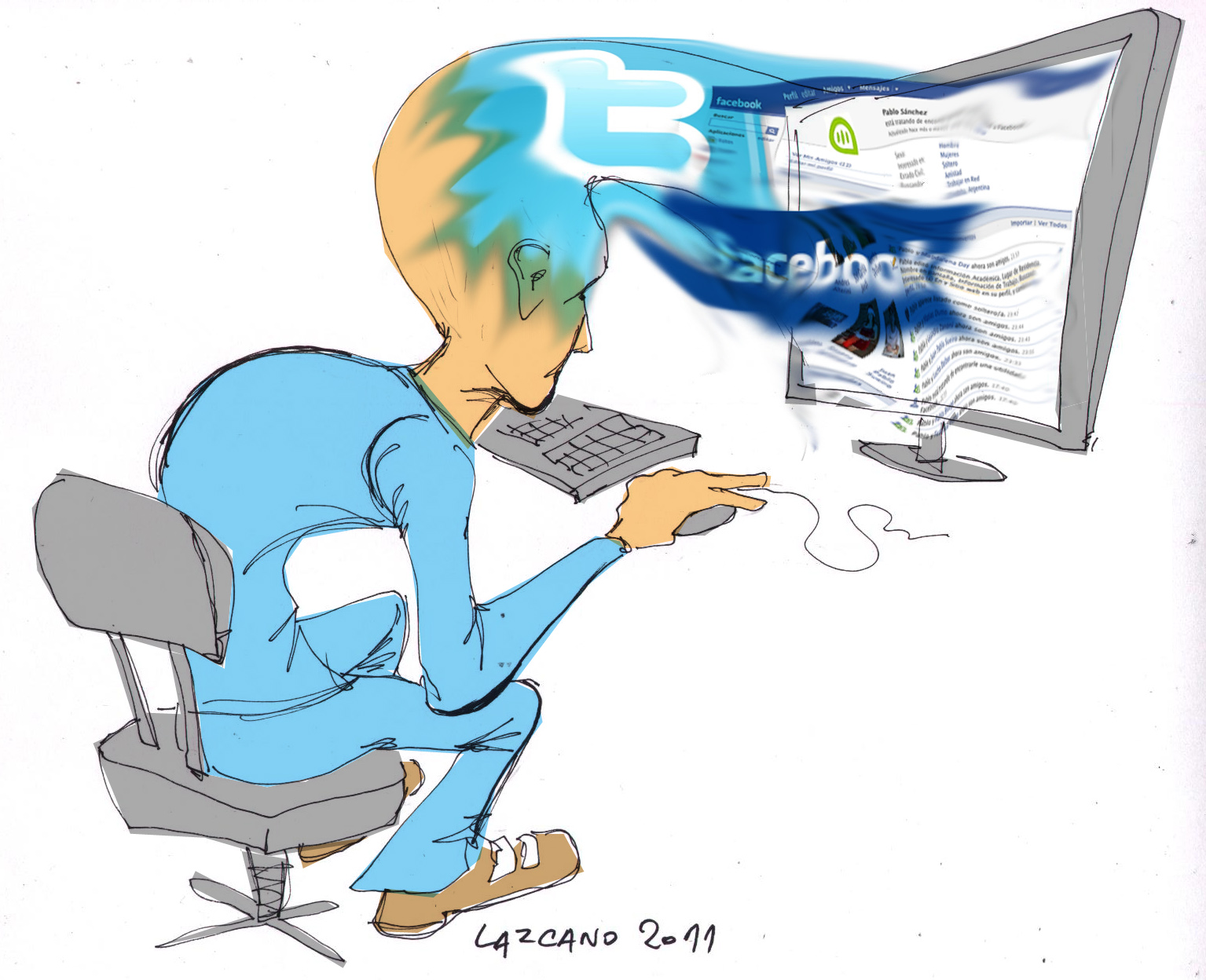 Cuaderno de Informática 2.0: 8. Reflexión redes sociales como medio de ...