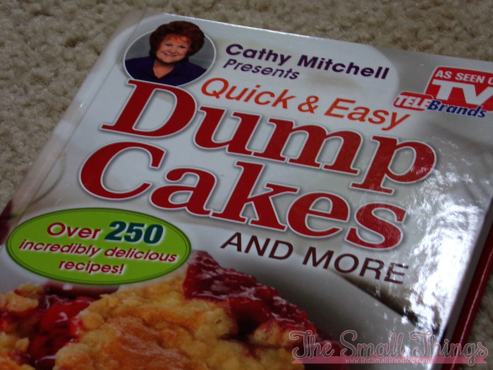 As Seen on TV, Cathy Mitchell's Dump Cakes & Dump Dinners Cookbooks ...