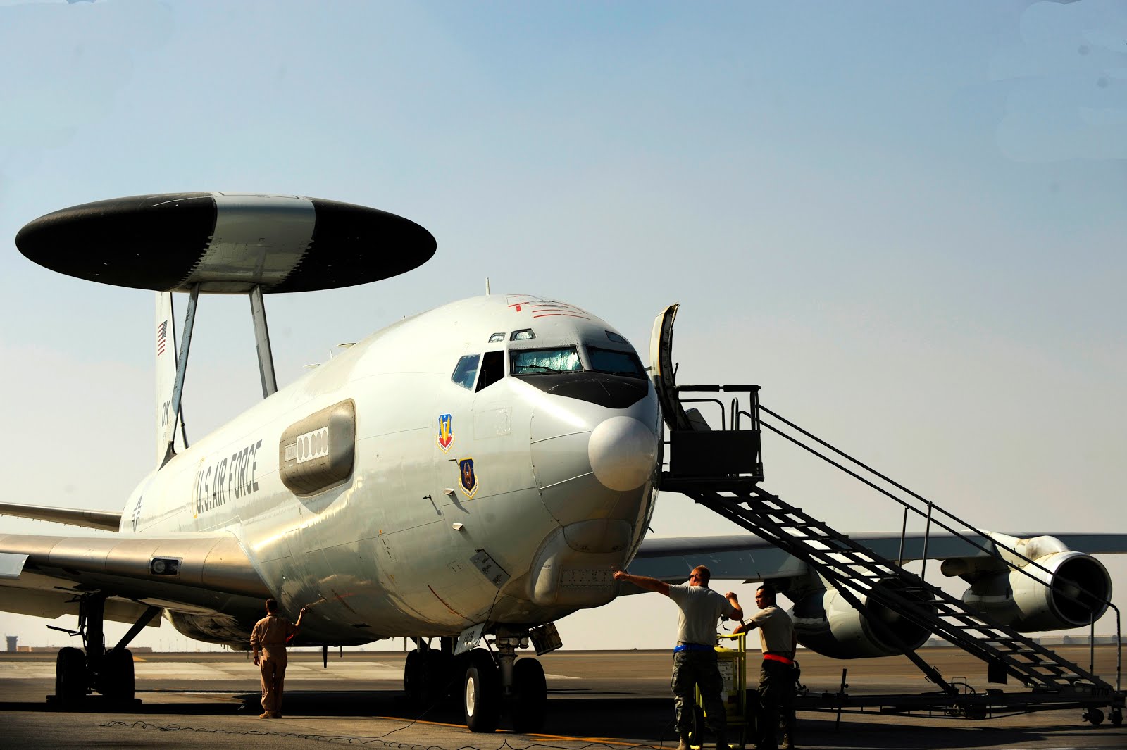 Public Domain Aircraft Images: Boeing E-3 Sentry airborne warning ...